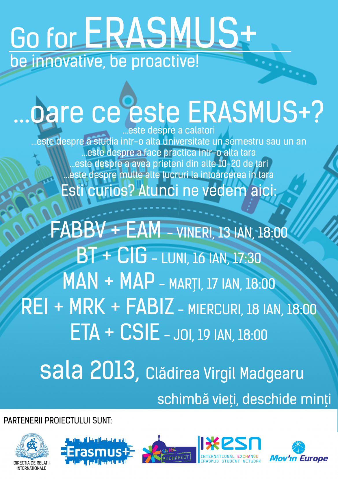 Exploreaza Europa cu programul Erasmus! – CIG