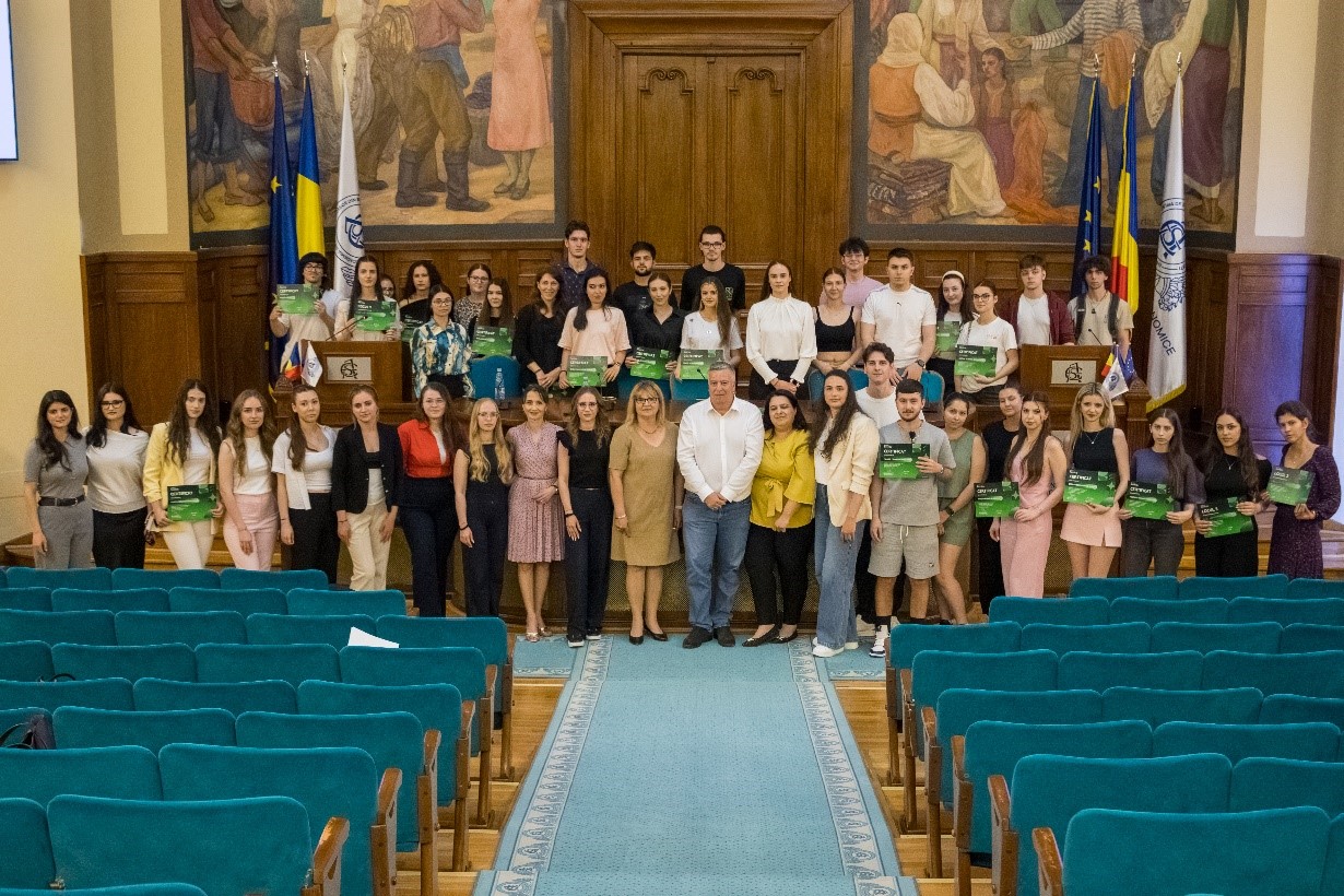 Festivitate premiere sesiuni formare extracurriculară Symfonia NextUp – CIG